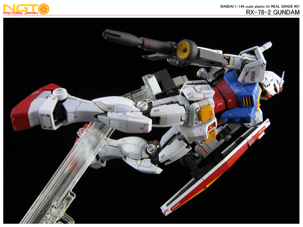 GUNDAM GUY: RG 1/144 RX-78-2 Gundam - Customized Build