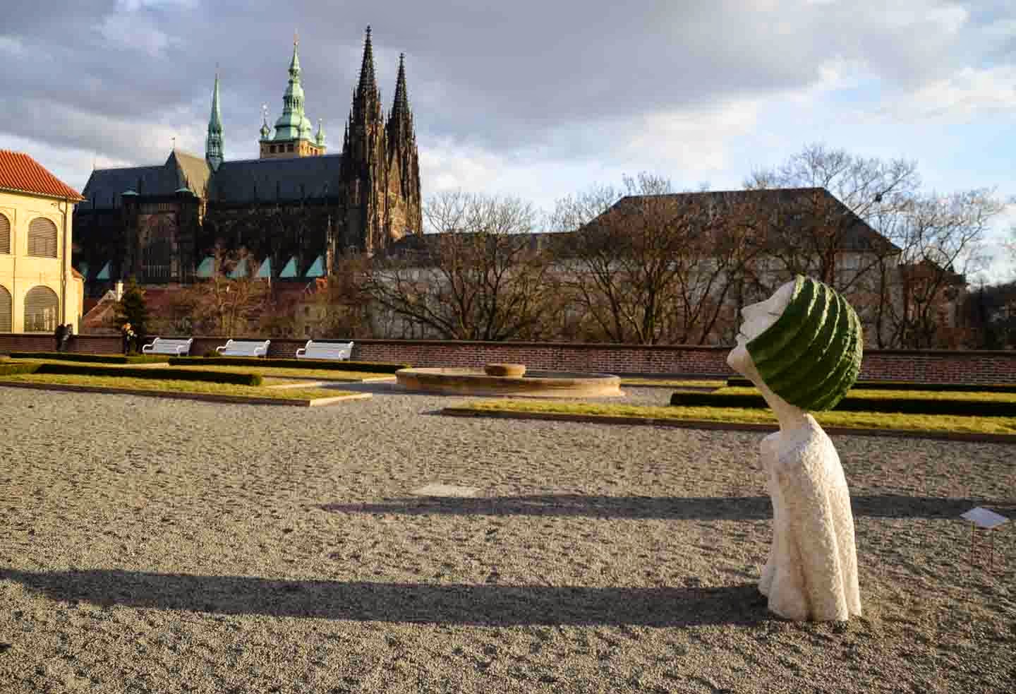 retrospective exhibition of sculptor Olbram Zoubek took place at Prague ...