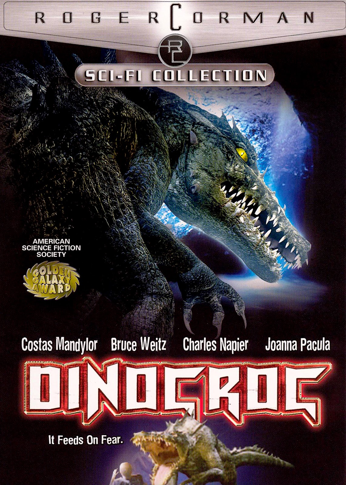 blu-ray and dvd covers: CREATURE FEATURE DVDS