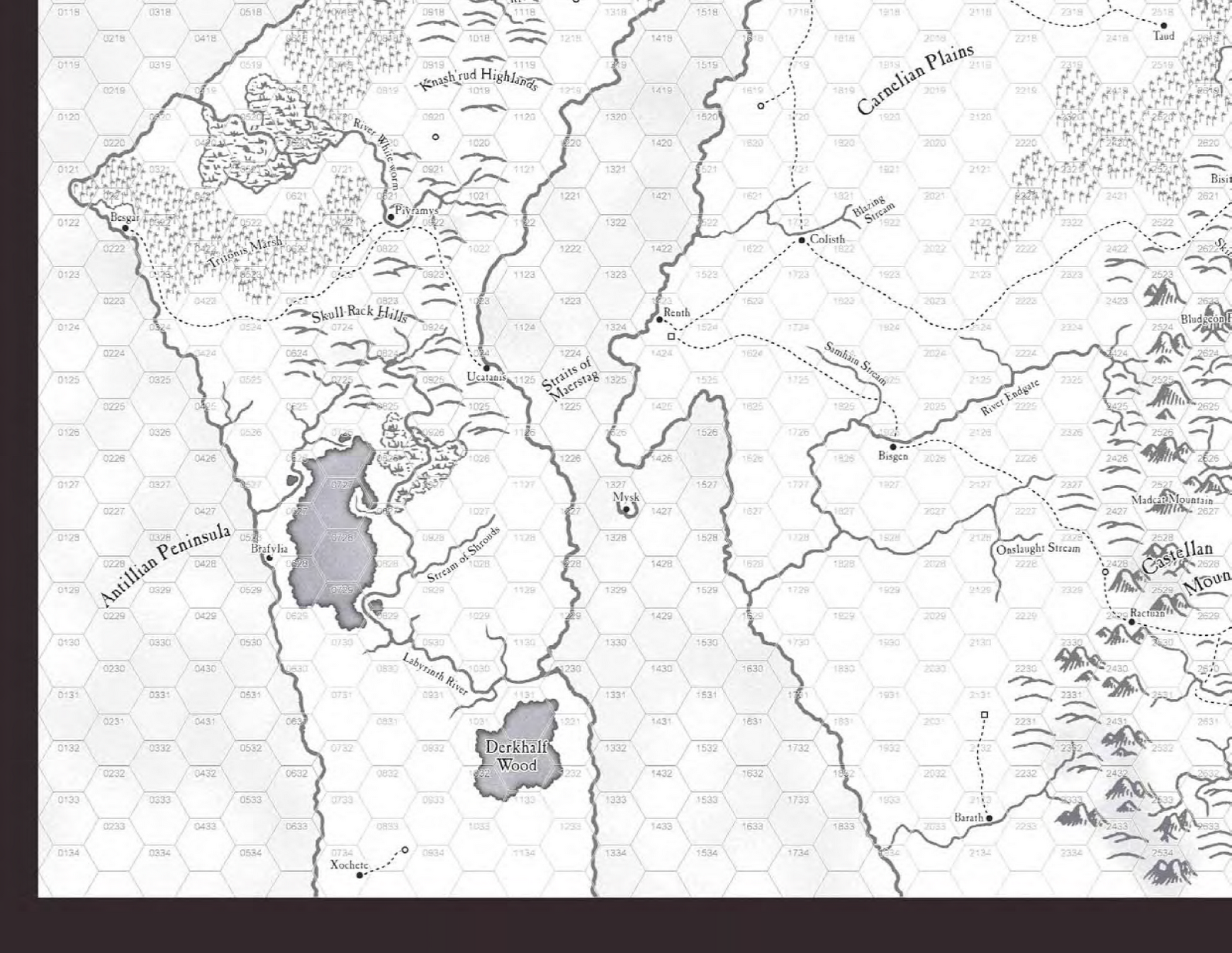 The Southlands Campaigns:Tabletop D&D in the Wilderlands: Carnelian ...
