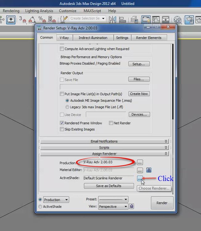 How Do ?: 3dsMax : Start Adjusting the V-Ray