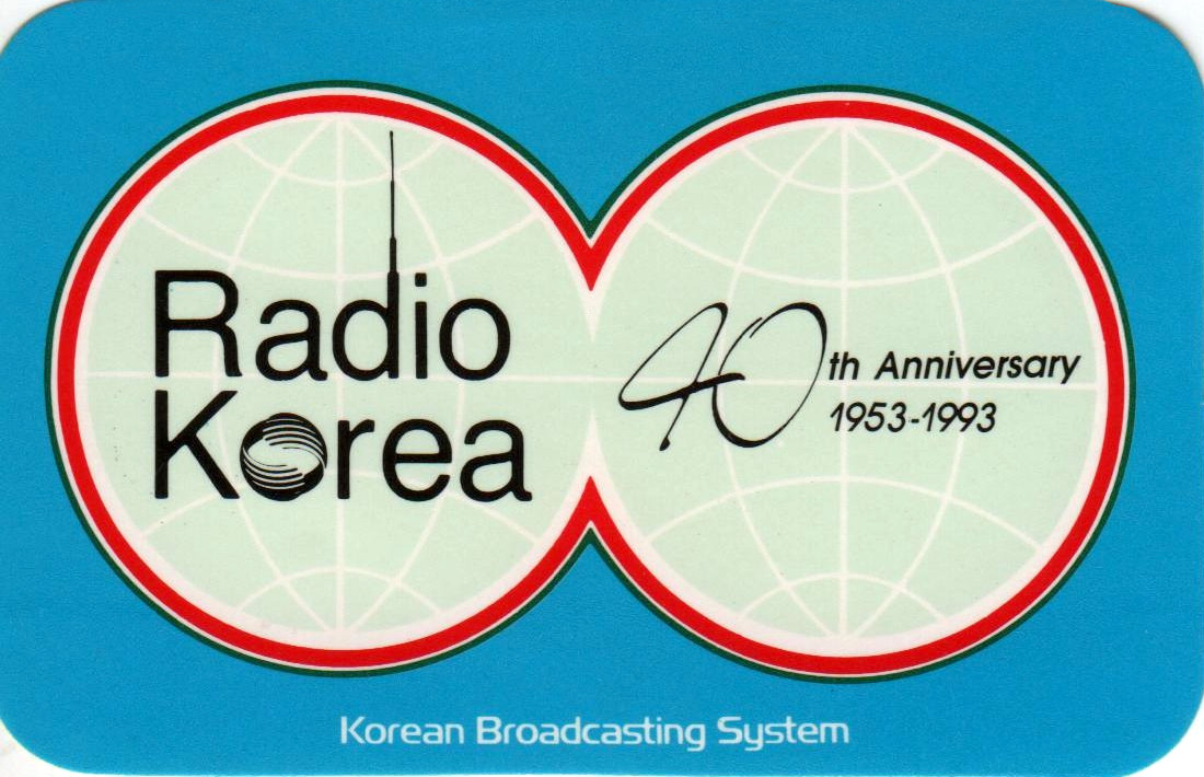 KBS World Radio Listeners Club: Ma 1ère carte Q.S.L. de KBS World Radio ...