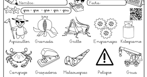 "Nuestro pequeblog": fichas con gr, Actiludis