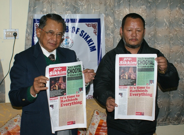 Sikkim NOW!: English weekly ‘Pro-Sikkim’ launched