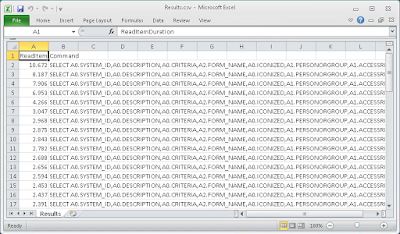 Soft Inclinations How To Find Slow SQL Queries In EDOCS DM Server Logs
