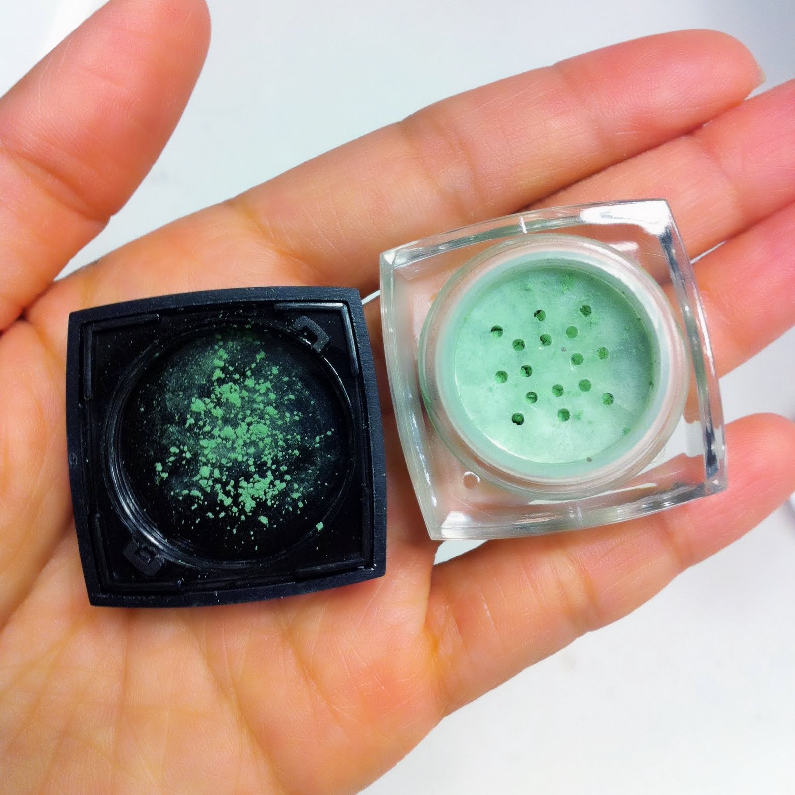 Style By Cat: Minty Fresh: Soft green makeup with ELF's Mint Matte Shadow