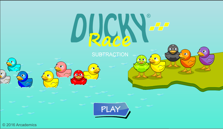 Farmingdale College 2016: Carrera de PATOS: Practicamos RESTAS