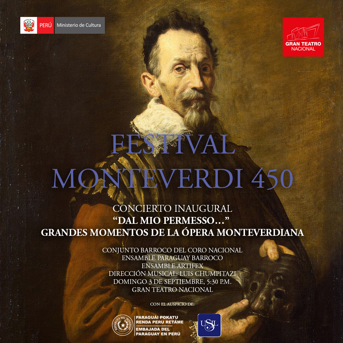 Ópera Perú: Homenaje a Monteverdi en el GTN