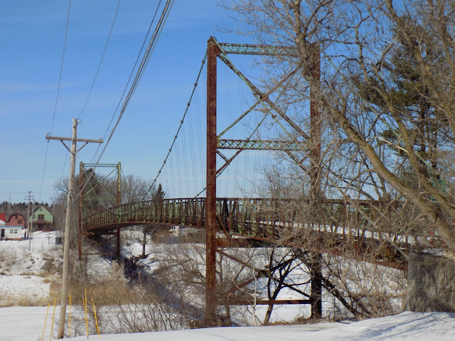 Massena Center Suspension Bridge
