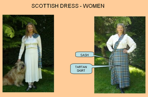 Scottish Country Dancing: Traditional outfit