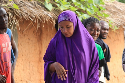 Photos: Ibinabo Fiberisima back on set