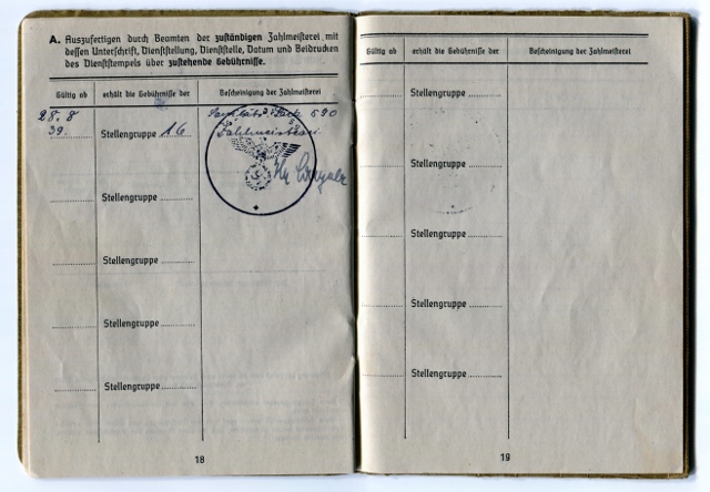 WW2 German Militaria Collectibles: WW2 German Soldbuch | WW2 German ...