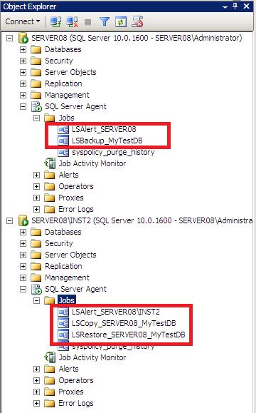 SQL Server Hints: SQL Server 2008 Implementing Log Shipping