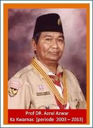 Biografi Almarhum Prof. Dr. dr. H. Azrul Azwar, MPH | Latihan Pramuka