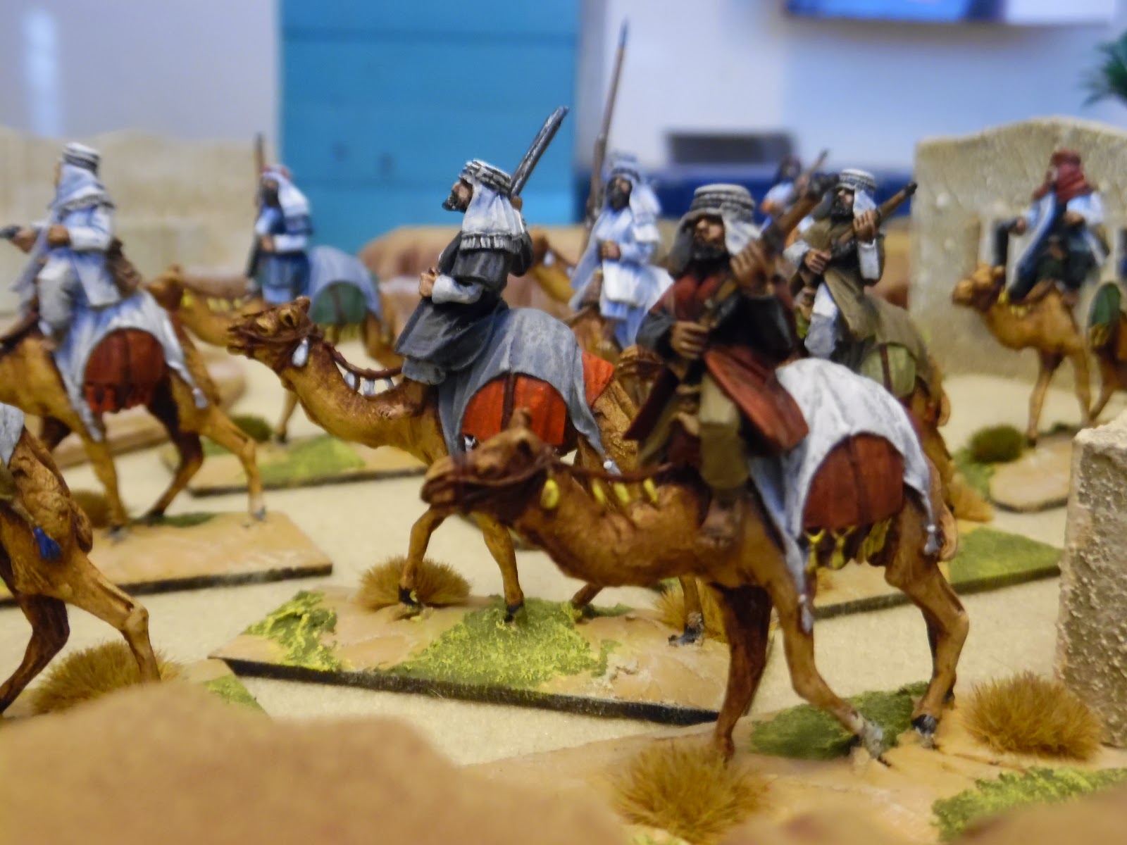 Yarkshire Gamer: 28mm "Lawrence of Arabia" Camel Troop - New Unit