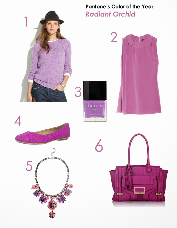 6 Ways to Add Radiant Orchid Pieces to your Wardrobe | Viva Fashion