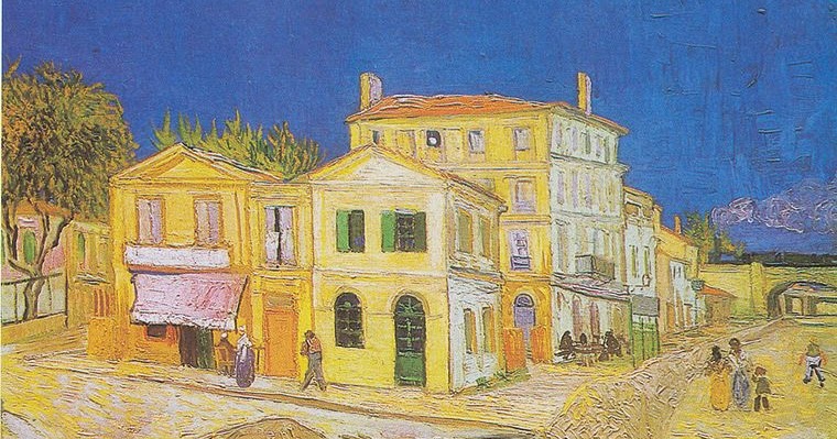 Evolution of... WESTERN ART: Vincent Van Gogh: The Yellow House (1888)