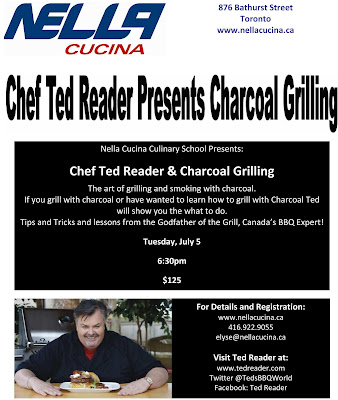 Nella Cucina: Canada's BBQ Expert: Ted Reader @ Nella Cucina