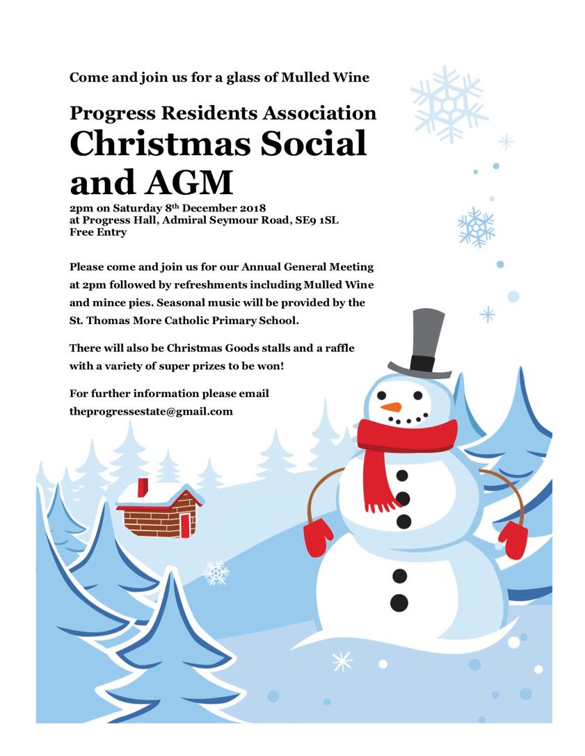 The Progress Estate, Eltham, SE9: November 2018 Newsletter