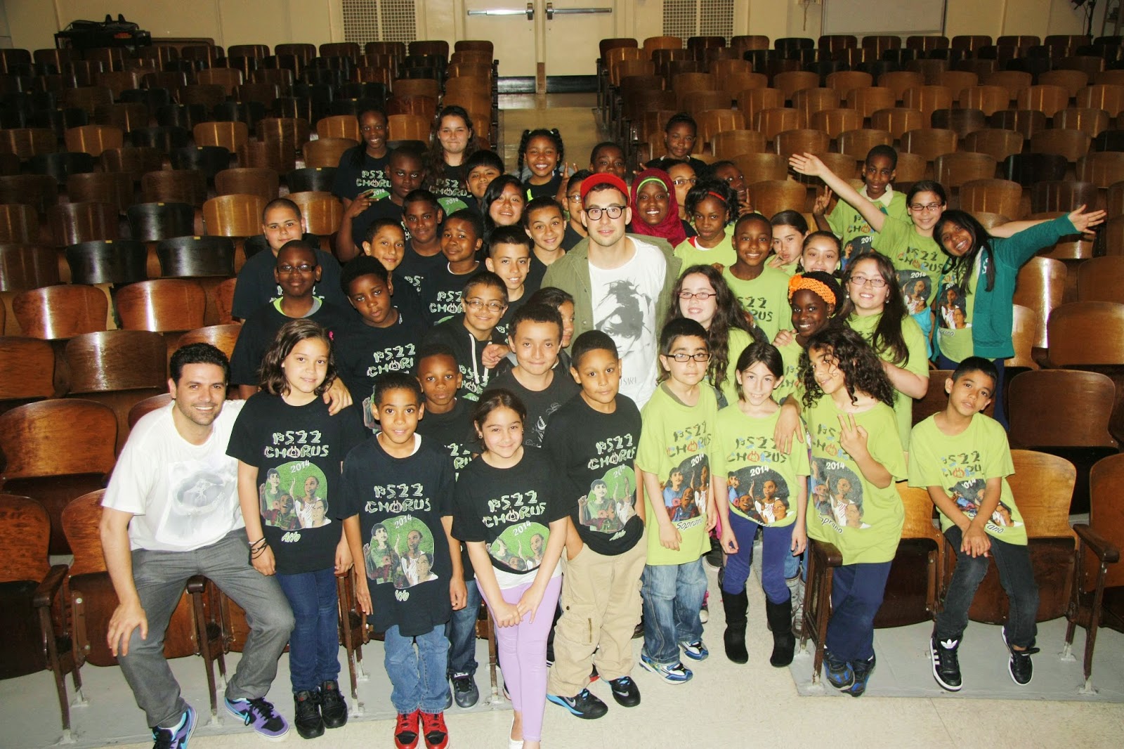 PS22 Chorus: Bleachers!