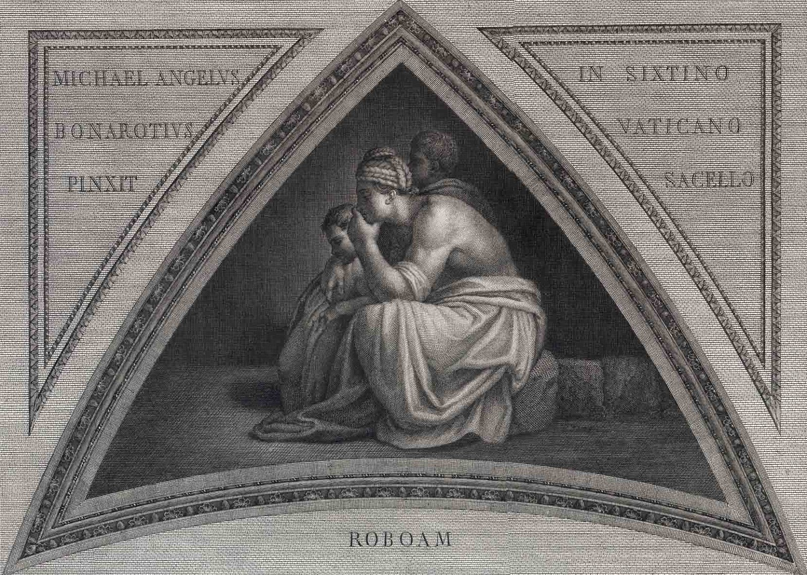 Prints and Principles: Domenico Cunego’s engraving, “Roboam", after ...