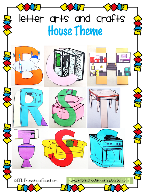 ESL/EFL Preschool Teachers: House Unit Worksheets and more for the ...
