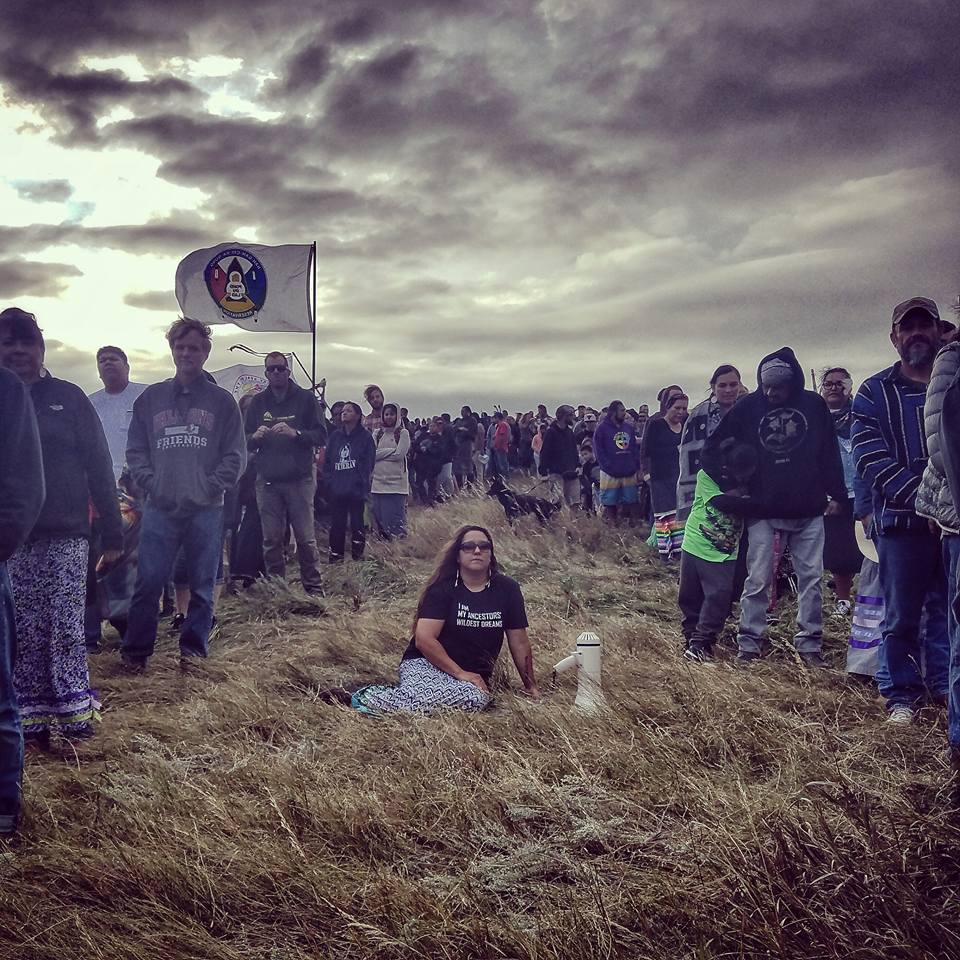 White Wolf : Standing Rock protest grows with thousands opposing North ...