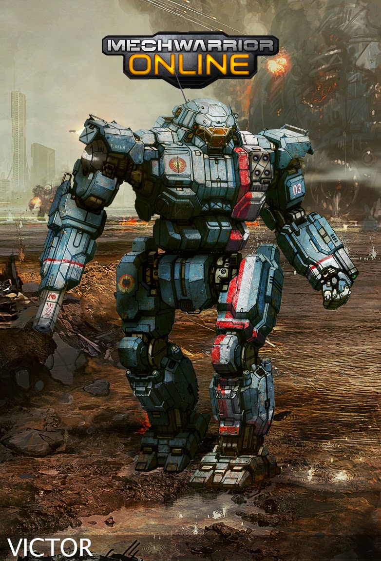 Sgt-Thaddeus' Hobby Den: MechWarrior: Online - Victor 'Build Dump'