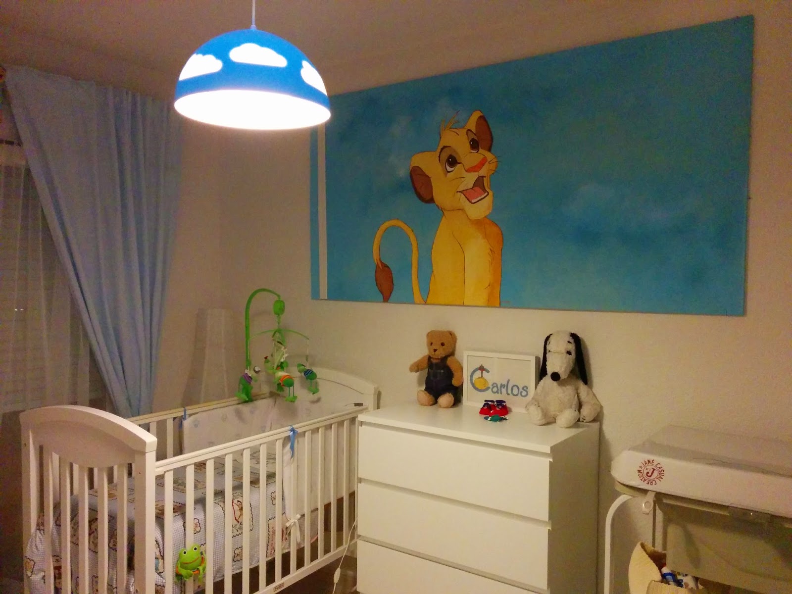 murales de Juancar: Mural de El Rey León