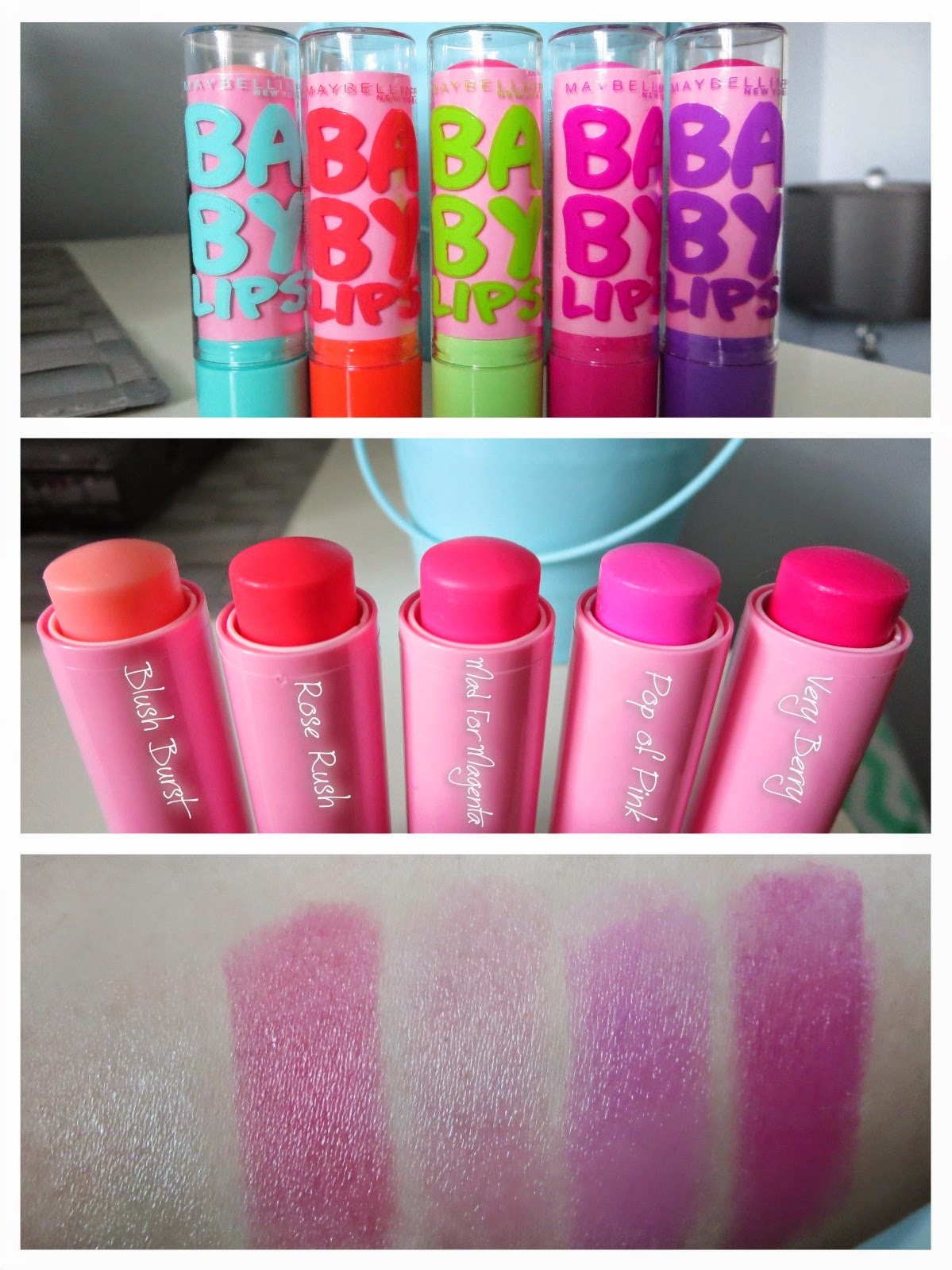 makeupwednesday: Maybelline Baby Lips: Pink'ed Collection