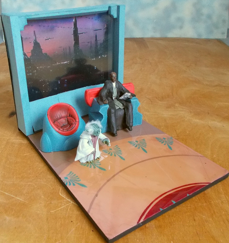 Happyscale-Modellbau: Jedi-Rat mit Meister Joda und Meister Mace Windu ...