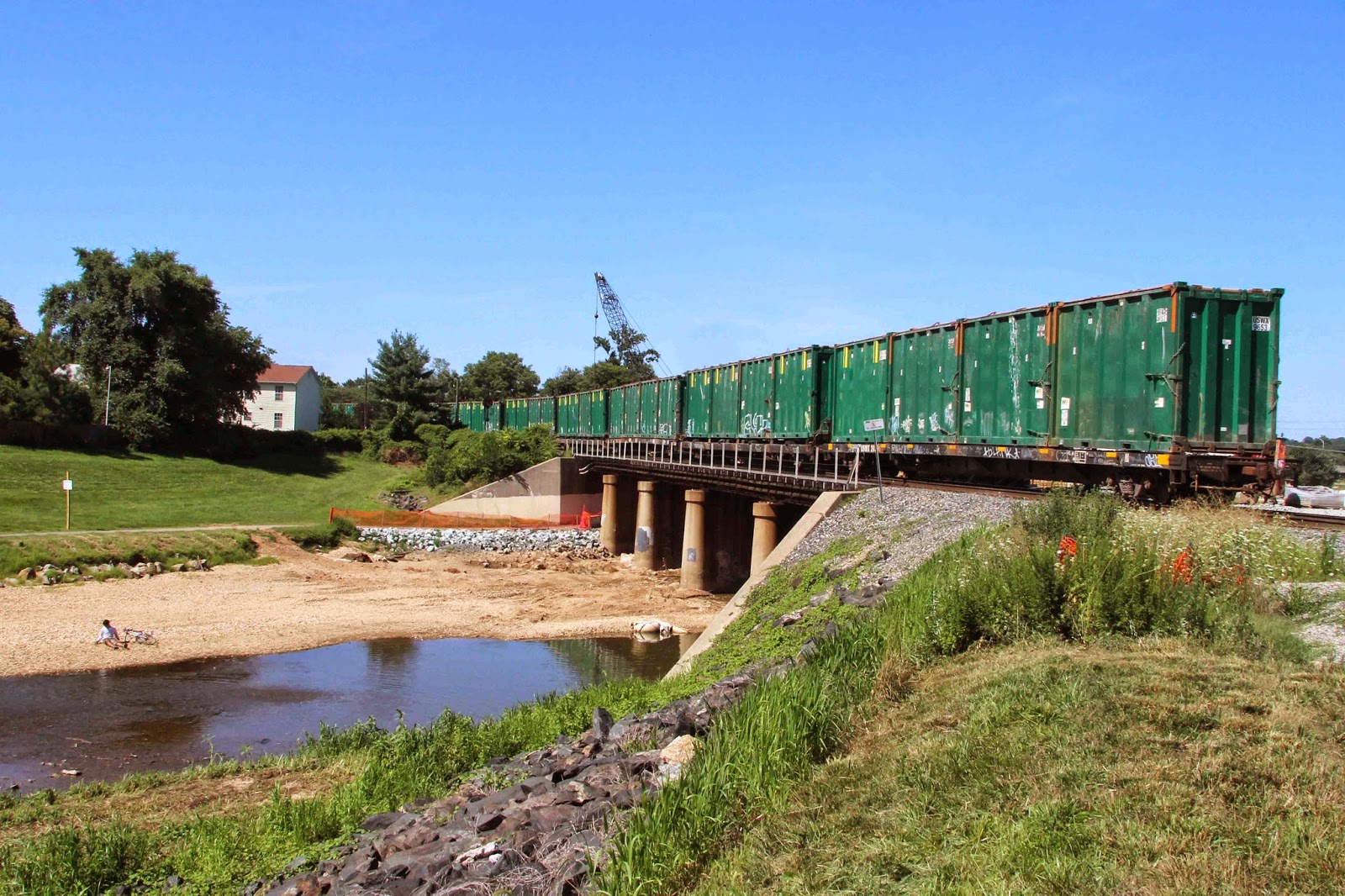 Fullertography: CSX Alexandria Extension's new bridge rises in ...