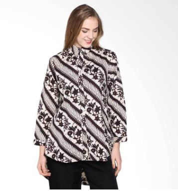 15+ Batik Formal Wanita untuk Kerja di Kantor Modis | Model Baju Batik ...