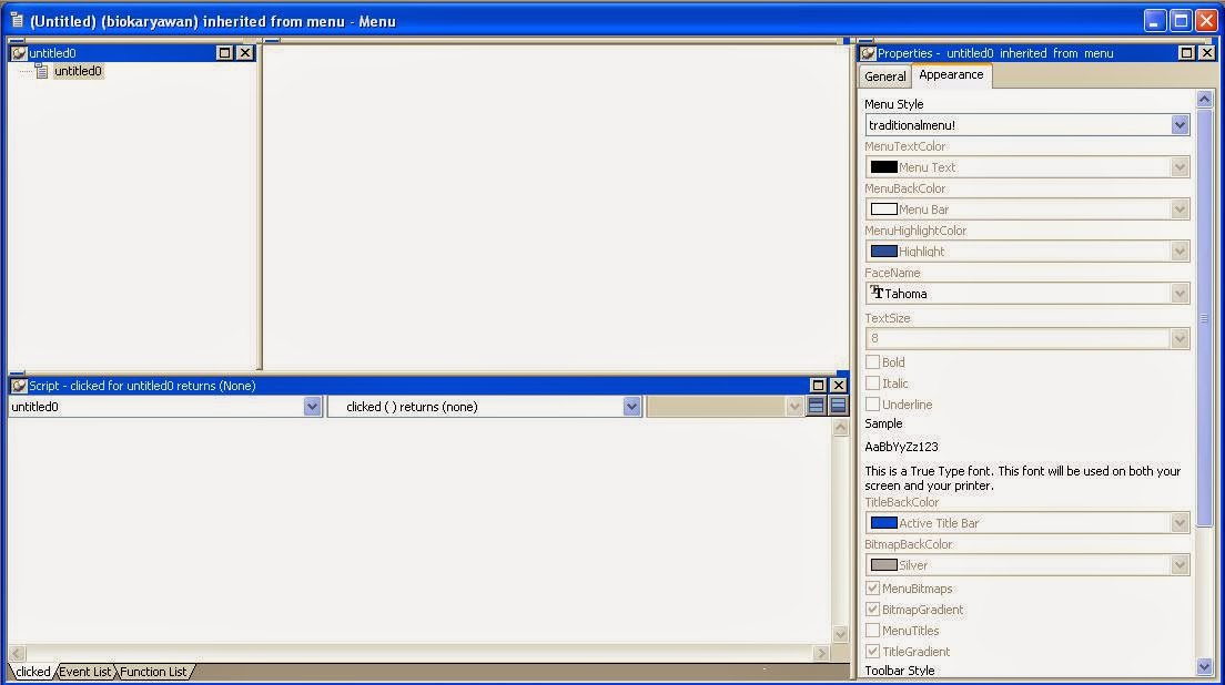 Membuat Program Biodata Karyawan Part 1