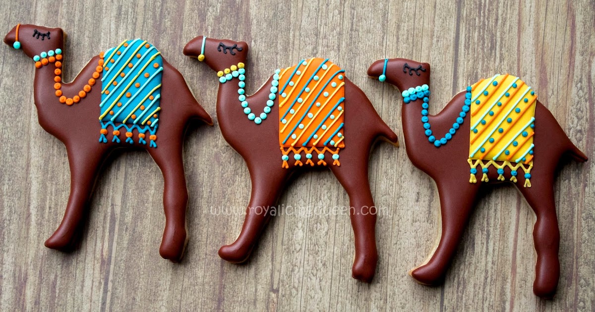 The Royal Icing Queen: Camel Cookies