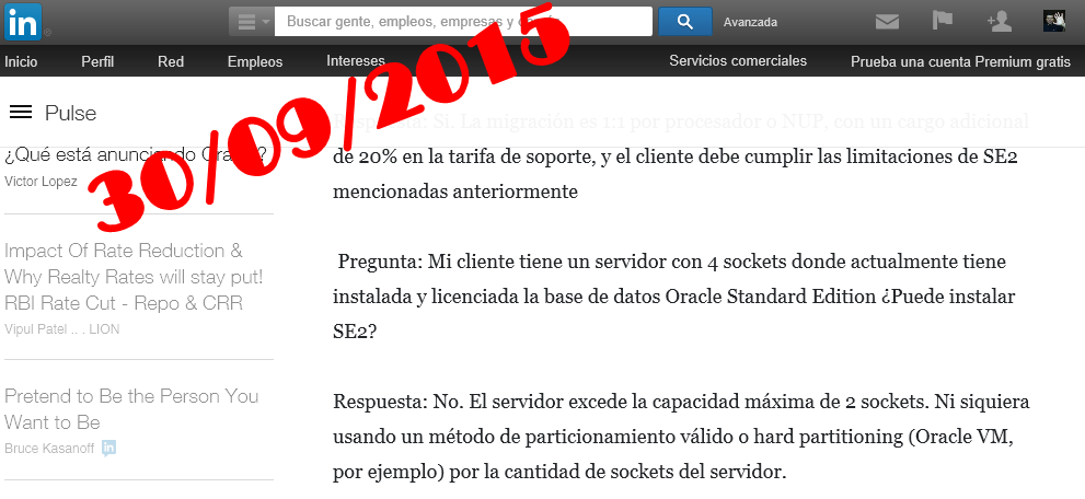 Oracledbacr, por simple pasión ...-Copyleft Miembro Comunidad ... Oracledbacr, por simple pasión ...-Copyleft Miembro Comunidad ...