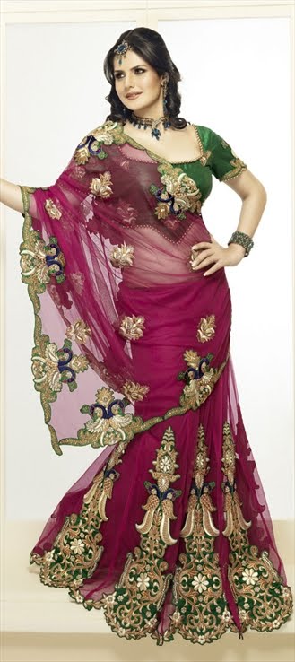 Lehenga style saree - Choli Sarees