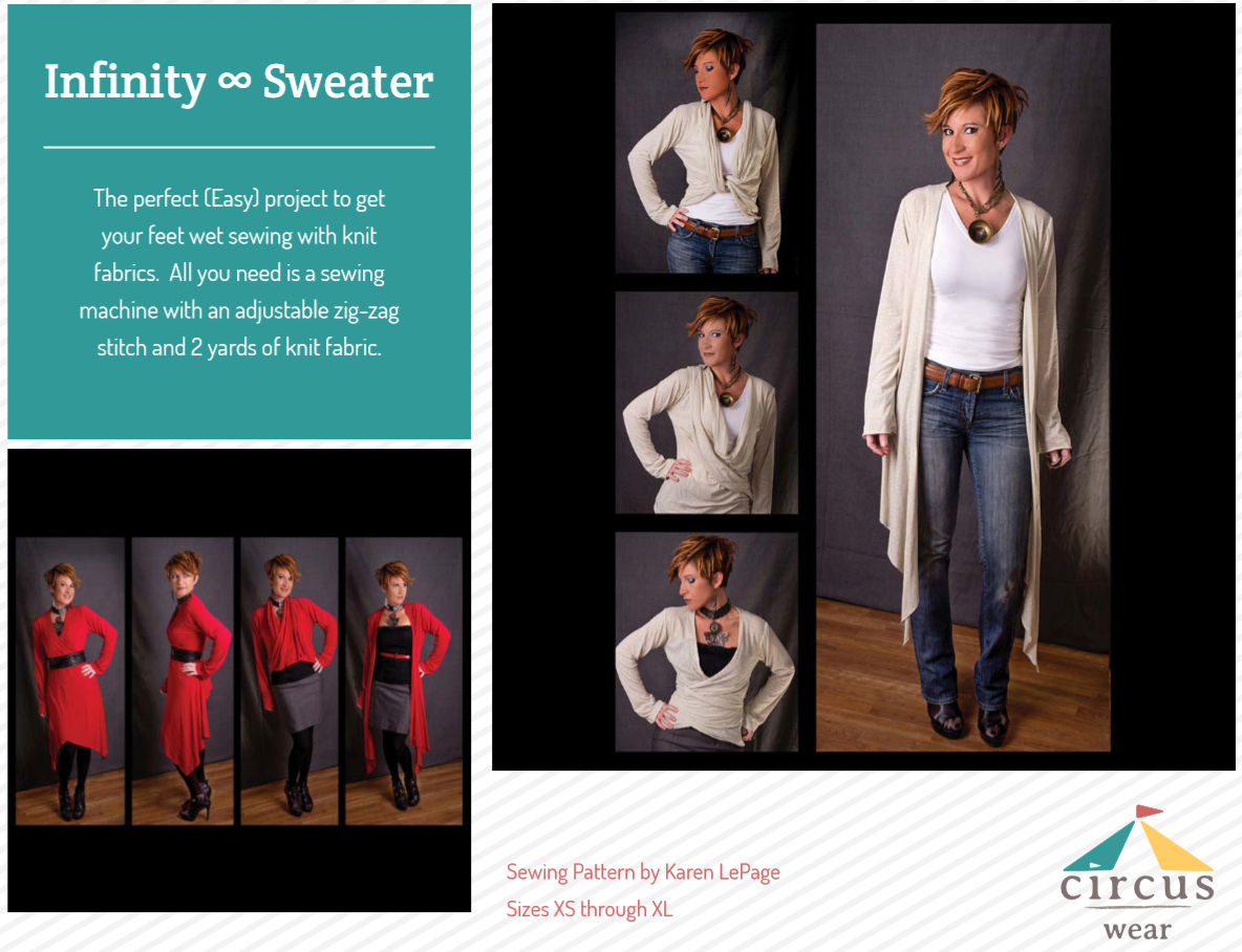 Sewing Mama RaeAnna: Sew Fab Favorites - Infinity Sweater