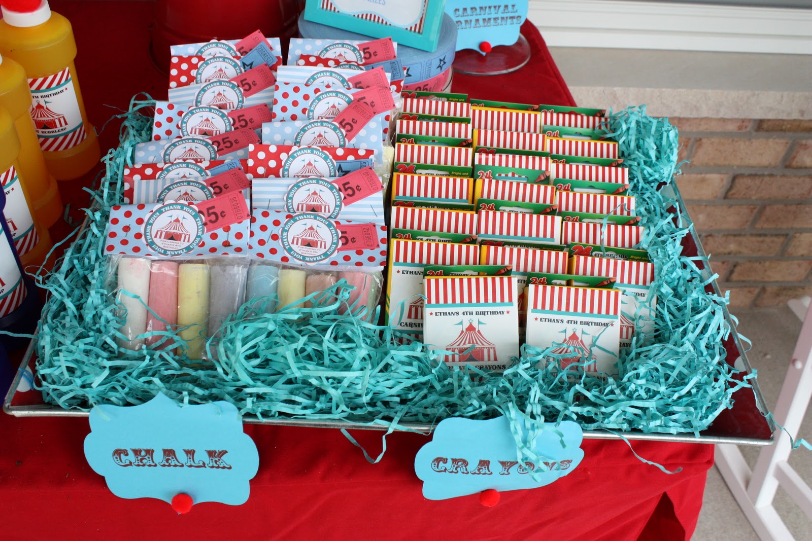 Buckets of Grace: Carnival Party Part II - Carnival Prizes