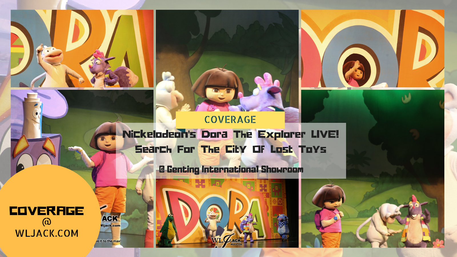 [Coverage] Nickelodeon’s Dora The Explorer LIVE! Search For The City of ...