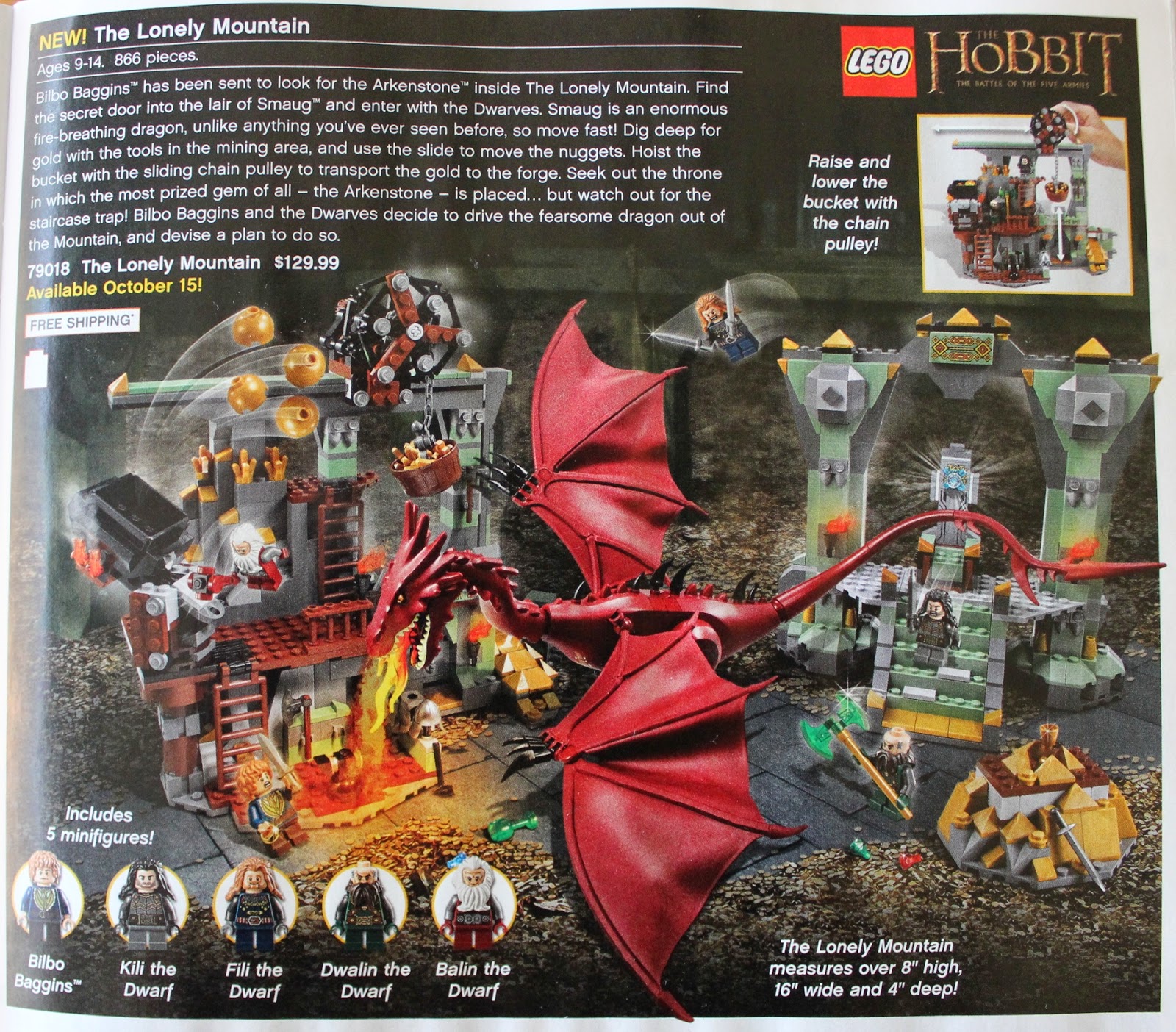 Sons of Twilight: Lego Hobbit Fall 2014 Battle of Five Armies Sets