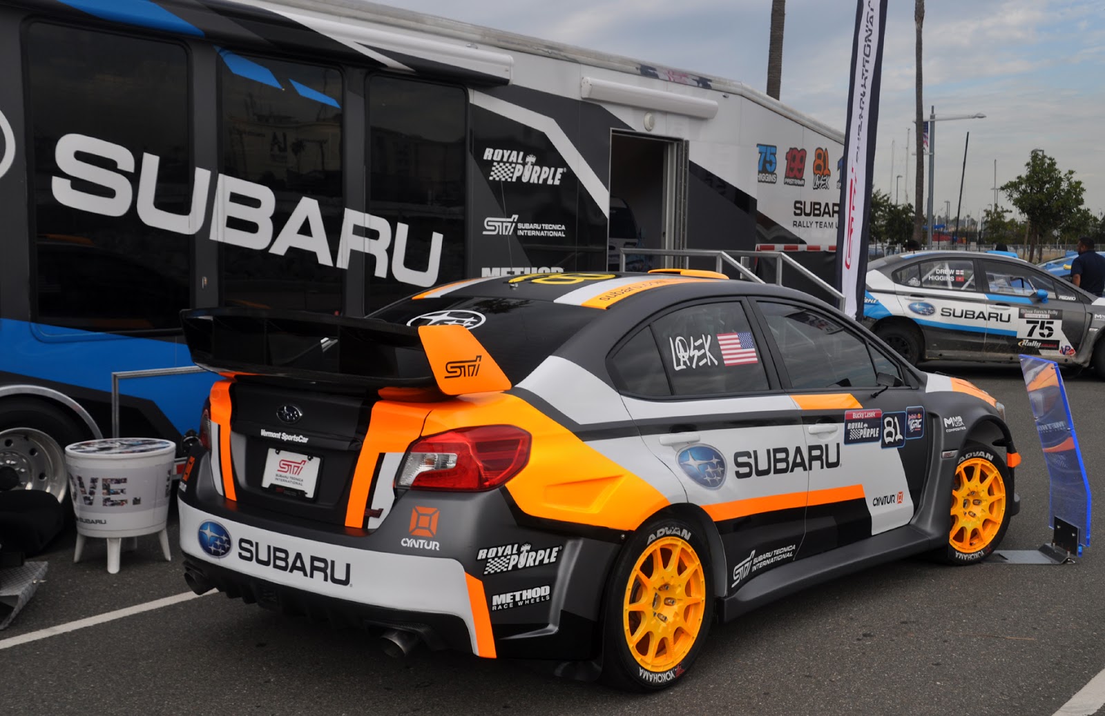 Just A Car Guy: Subaru was a major sponsor for this weekends Red Bull ...