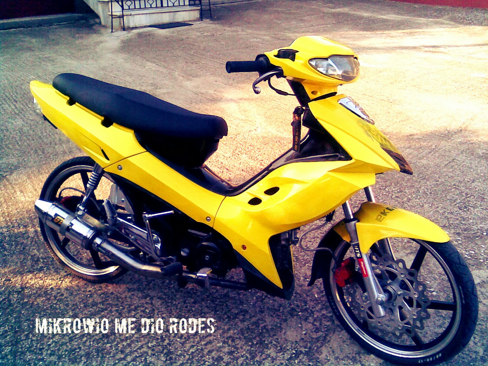 Mikrowio me dio rodes: Daytona Sprinter 55mm