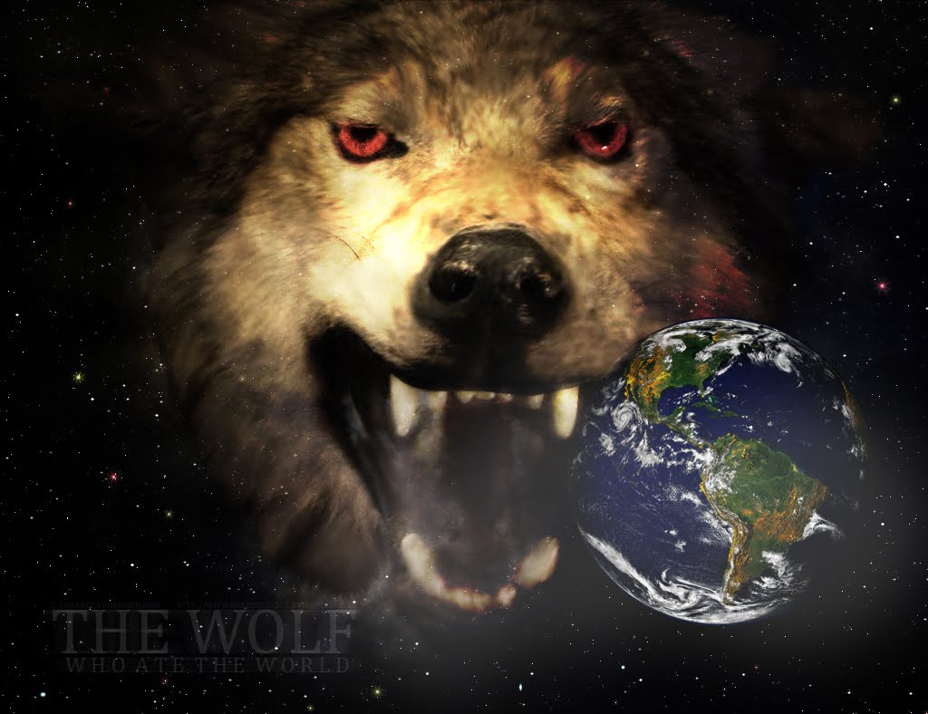 White Wolf : FENRIR : Giant Wolf who consumed the god Odin