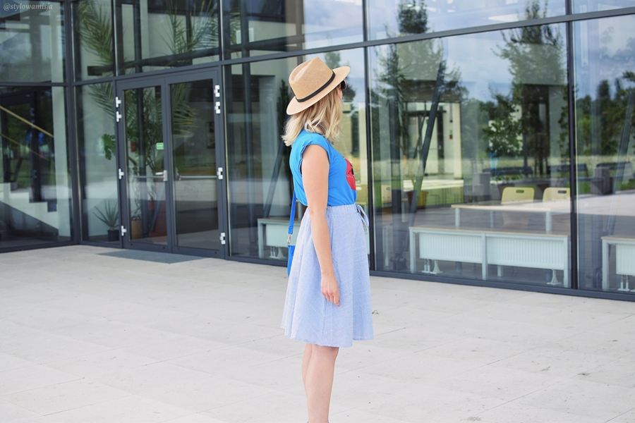 Stylowa Misja: SANDAŁY Z NASZYWKAMI | TOTAL BLUE LOOK