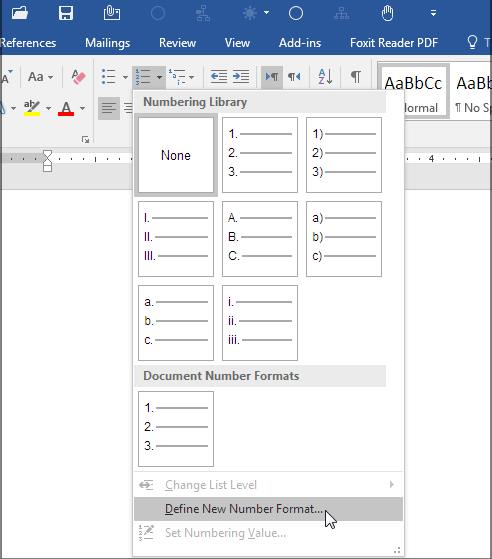 Tutorial Mengkustomisasi Numbering Di Microsoft Word | Media Tutorial ...