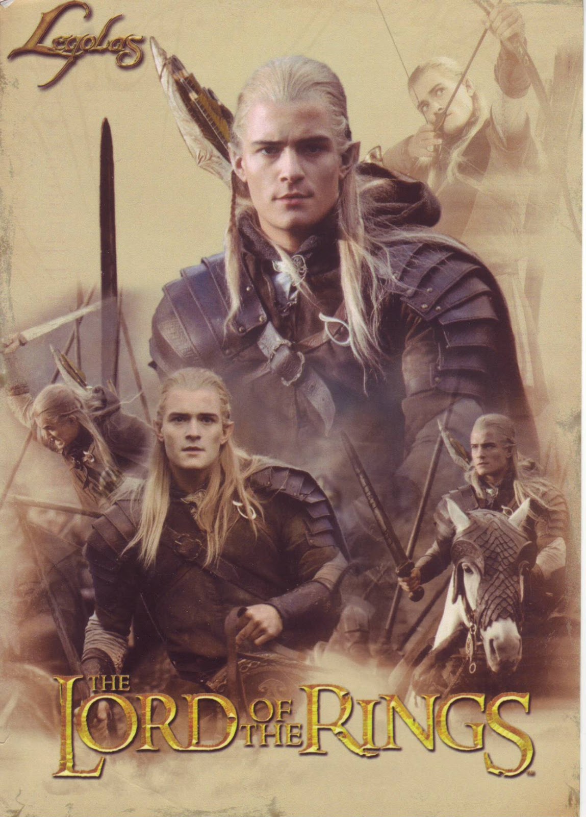 The World in Postcards - Sabine's Blog: Lord of the Rings - Legolas