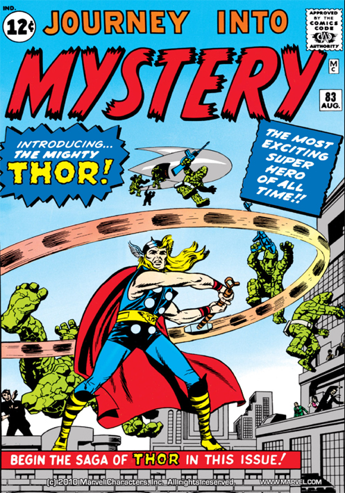 Fruitless Pursuits: Comic School Review: The Origin of Thor (1952)