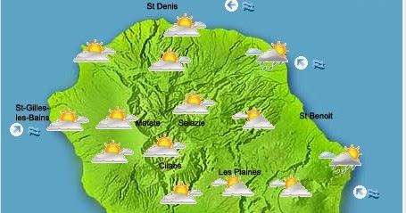 PREVISION METEO REUNION POUR LE 18/03/14 | Météo intense