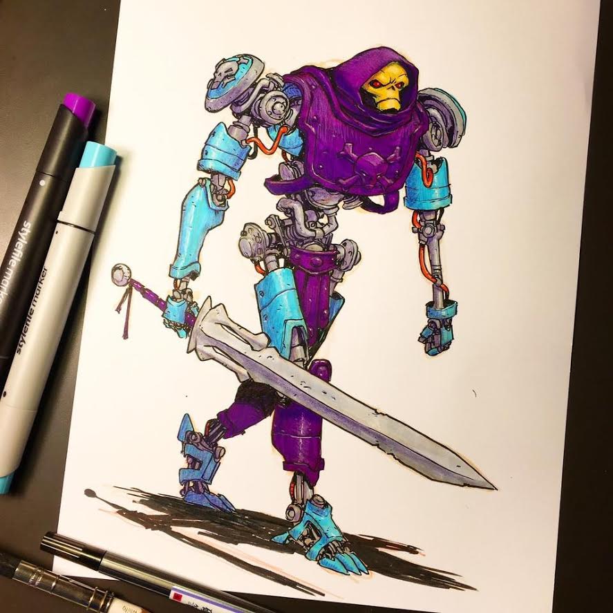 JIMSMASH ! ! !: ROBO-SKELETOR & ROBO-GALACTUS